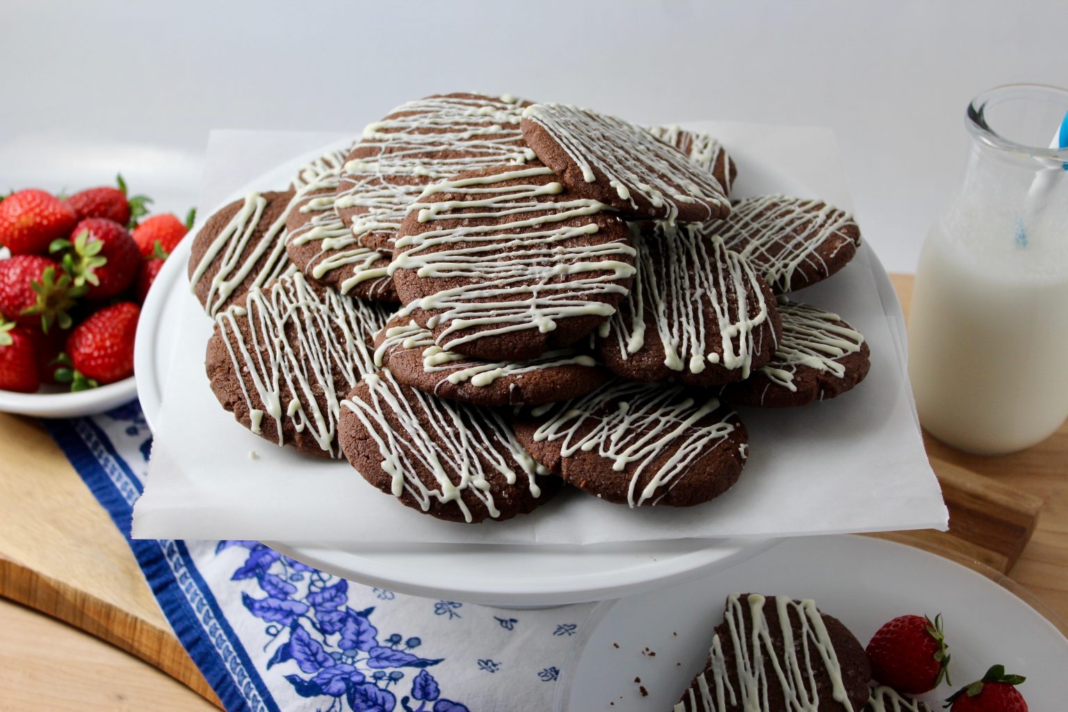Chocolate Shortbread Cookies | epicuricloud (Tina Verrelli)