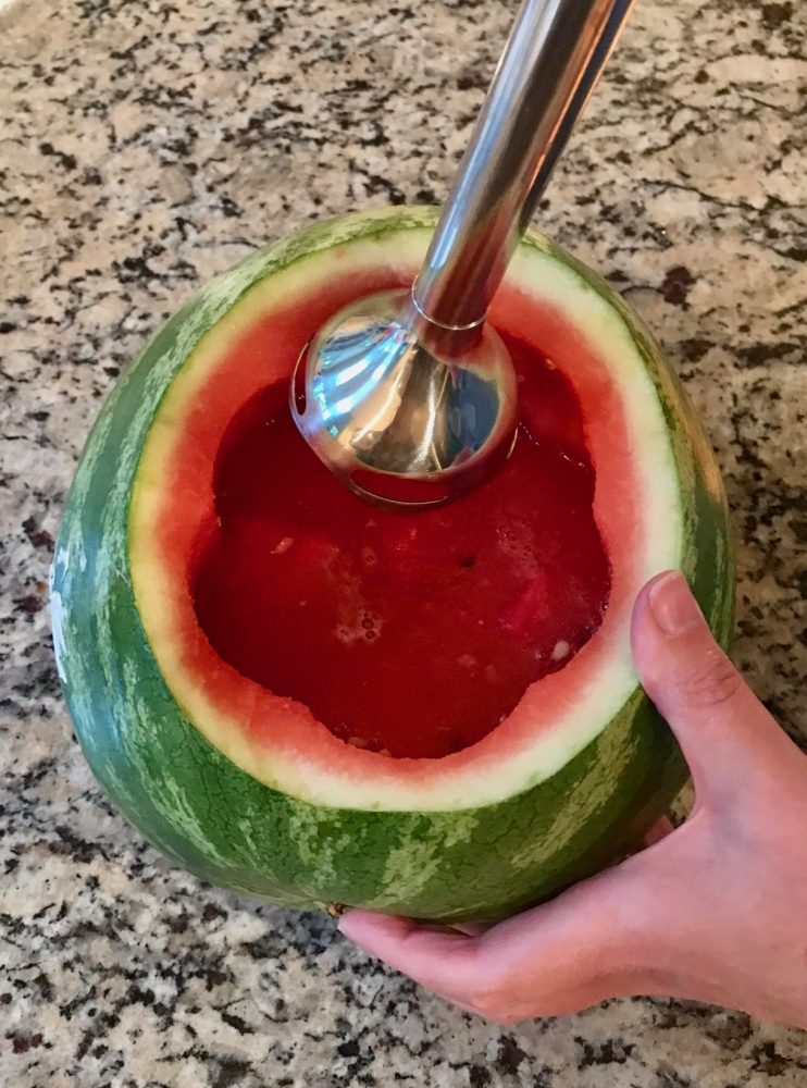 Watermelon Lemonade (+ Watermelon Punchbowl) | epicuricloud (Tina Verrelli)