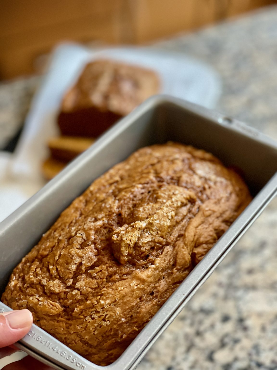 Easiest Pumpkin Bread (4 Ingredients) | epicuricloud (Tina Verrelli)