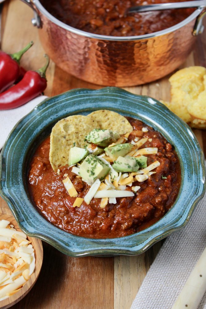 Our Favorite 5-Star Beef Chili | epicuricloud (Tina Verrelli)