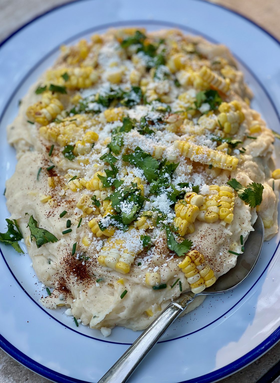 Street Corn Mashed Potatoes | epicuricloud (Tina Verrelli)