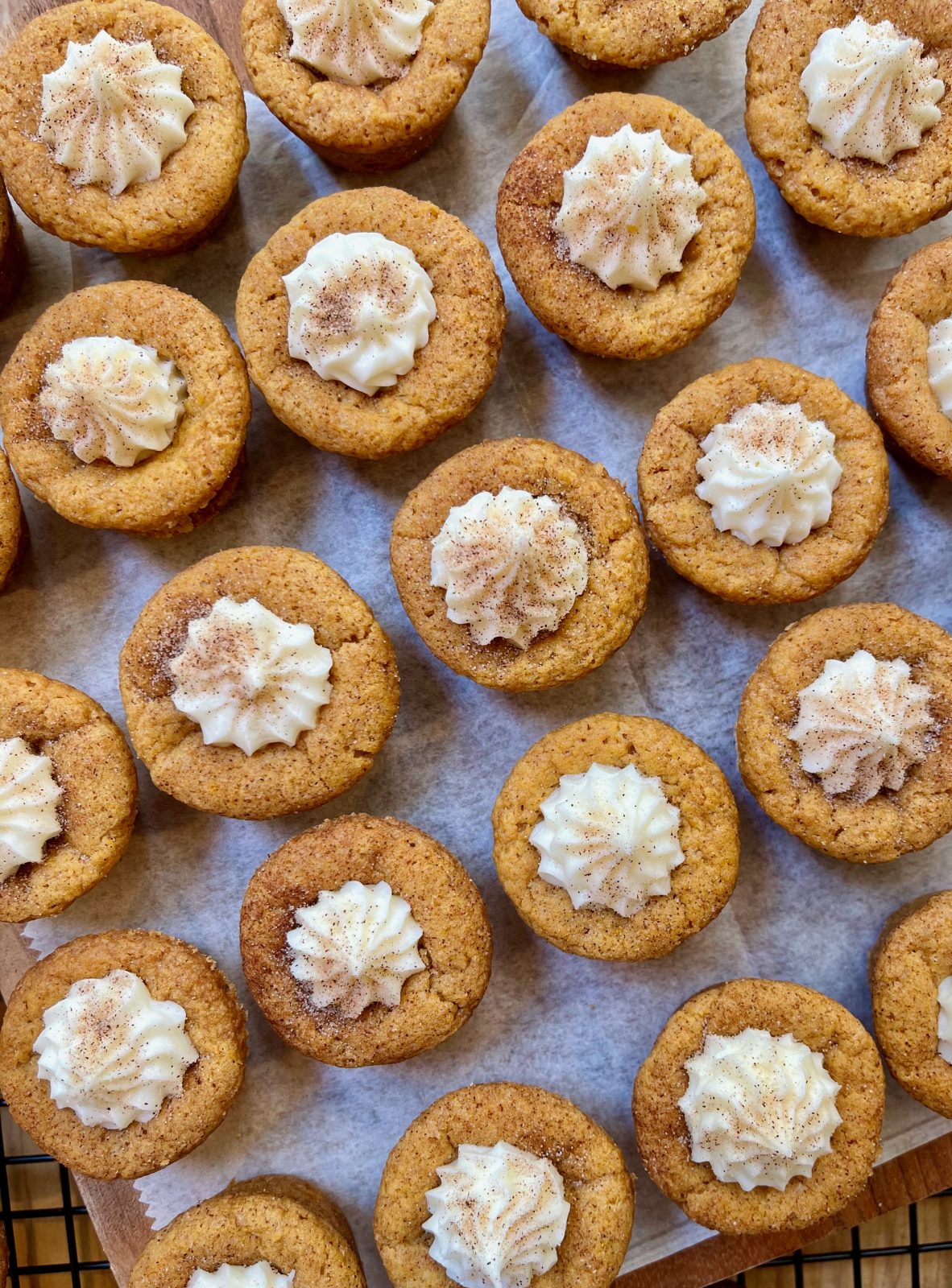 Pumpkin Snickerdoodle Cookie Cups | epicuricloud (Tina Verrelli)