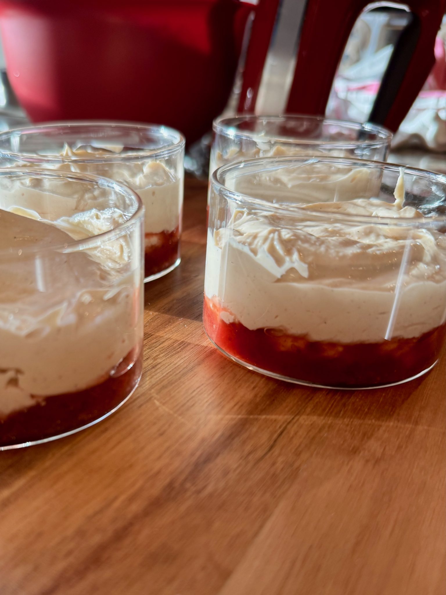 PB&J Greek Yogurt Cups with Chocolate Shell Topping | epicuricloud ...