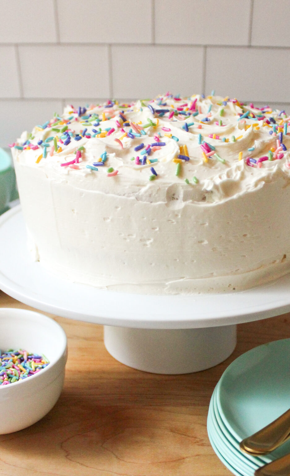 How to Make: Less Sweet American Buttercream Frosting – Smooth, Creamy ...